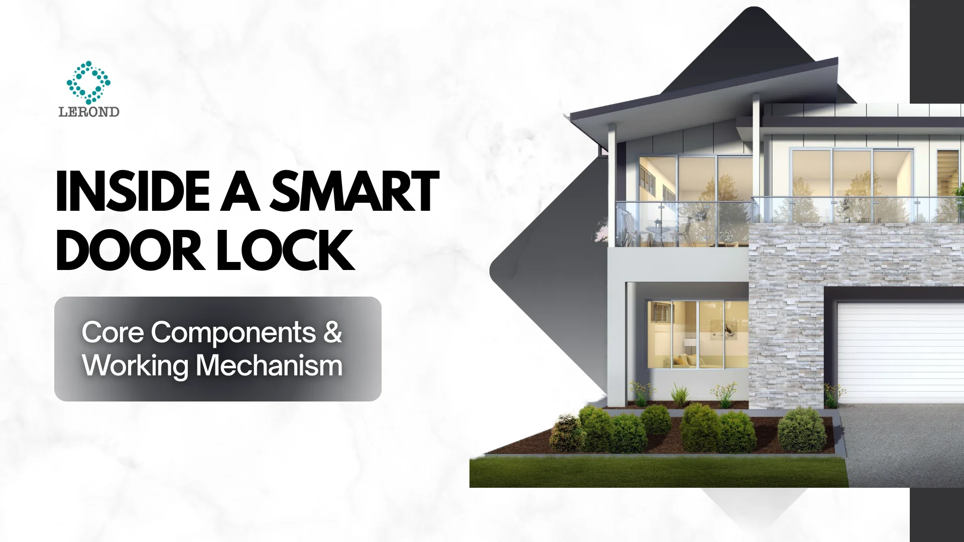 Smart Door Lock Components Explained: Structure, Mechanism & Internal ...